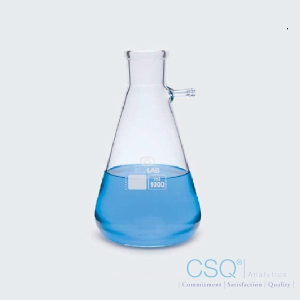 filter flask – glass – glass side arm | CSQ Analytics