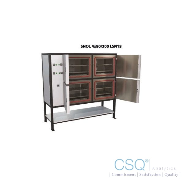 Multi-chamber ovens forced air circulation, Tmax: 200 oC, Volume: 240lt ...