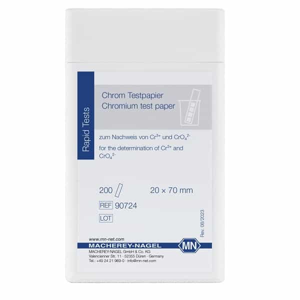 Qualitative Chromium test paper for Chromate: 5 mg/L CrO₄²⁻ | CSQ Analytics