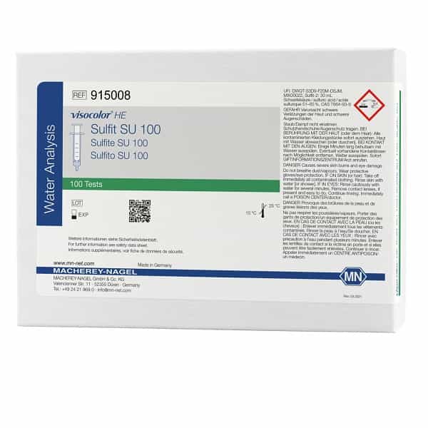 Titrimetric test kit VISOCOLOR HE Sulfite SU 100 | CSQ Analytics