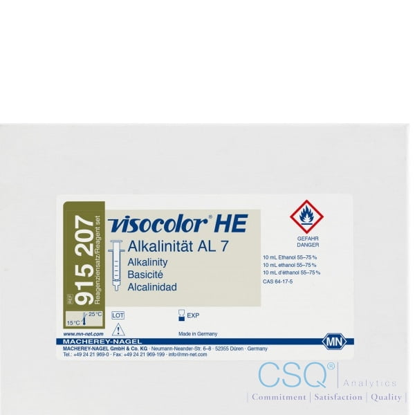 Titrimetric test kit VISOCOLOR HE Alkalinity AL 7 (acid capacity ...