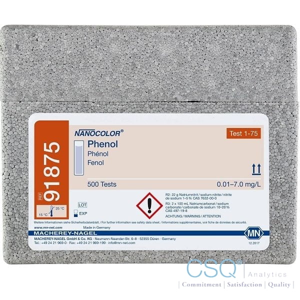 Standard test NANOCOLOR Phenol | CSQ Analytics