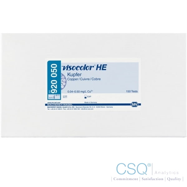 Colorimetric test kit VISOCOLOR HE Copper, for low concentrations | CSQ ...