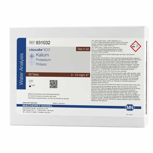 Colorimetric test kit VISOCOLOR ECO Potassium | CSQ Analytics